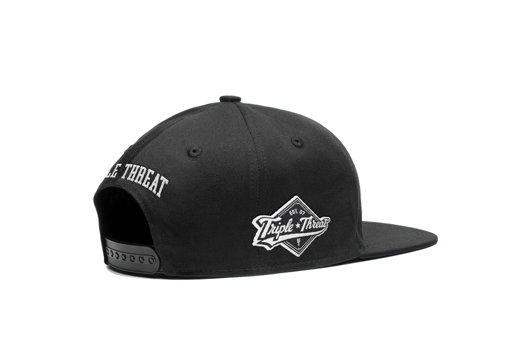 Snapback - Black | Triple Threat NZ